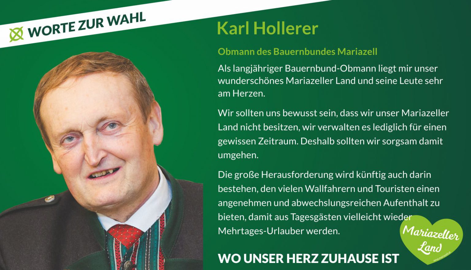 Karl Hollerer | ÖVP Mariazeller Land